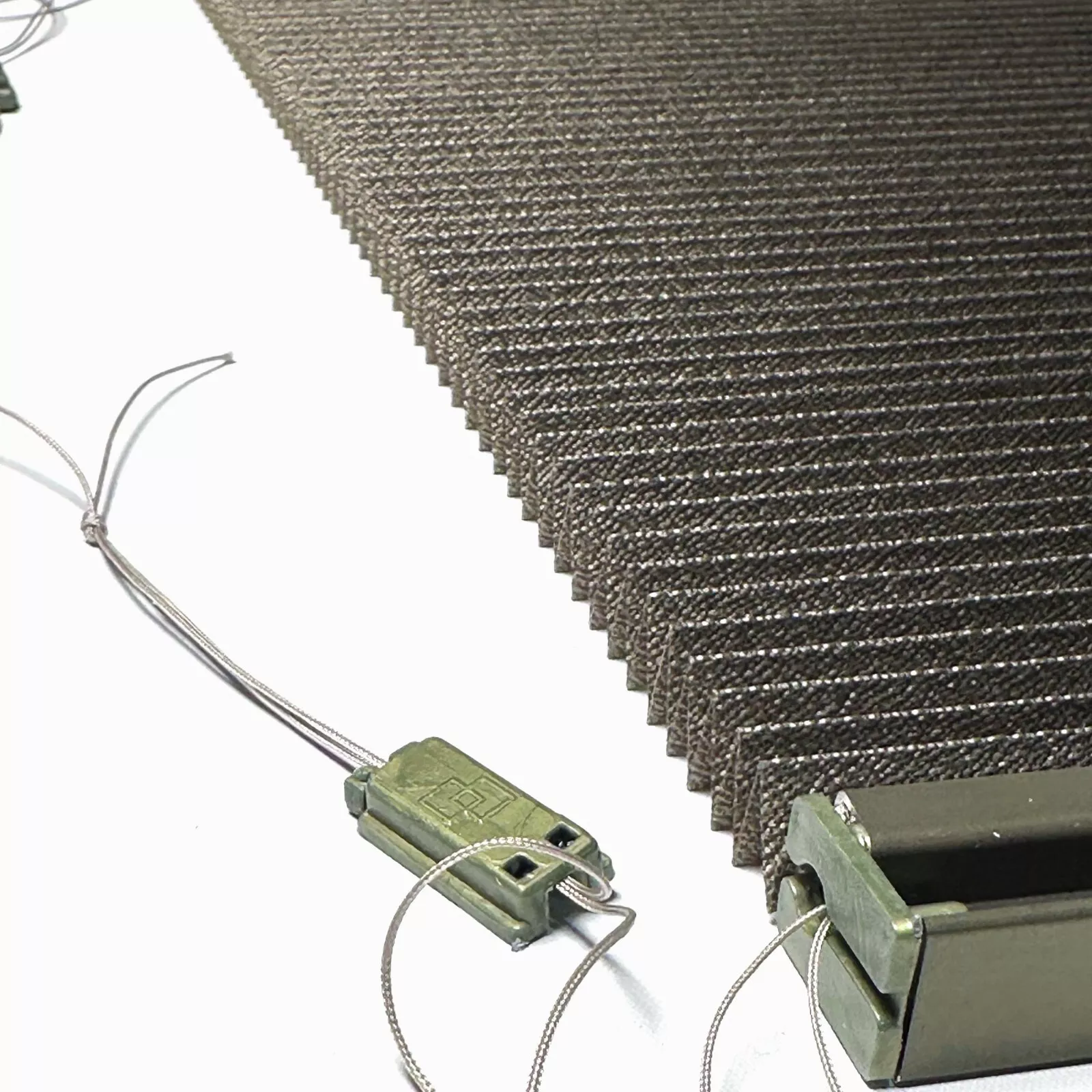 Naza Home Bronz Green Pleated Blinds Drapes High Shading Accordion ...