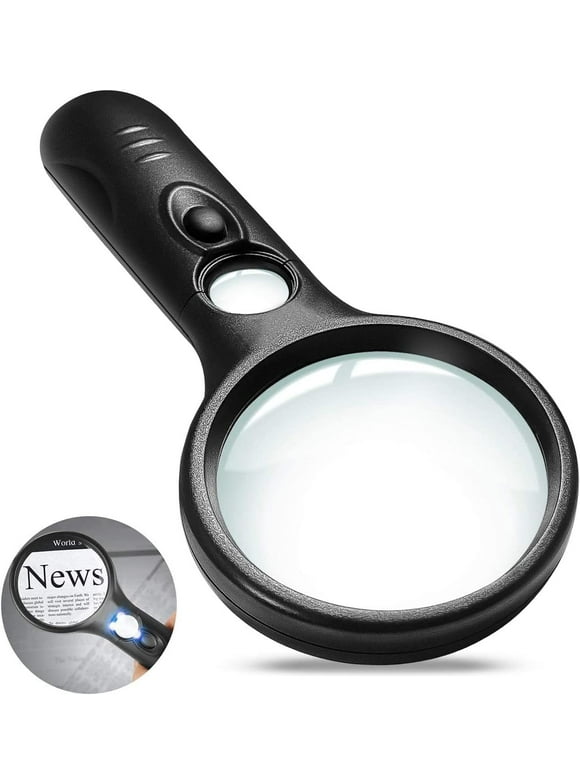 Magnifying Glass with Light in Office Supplies - Walmart.com