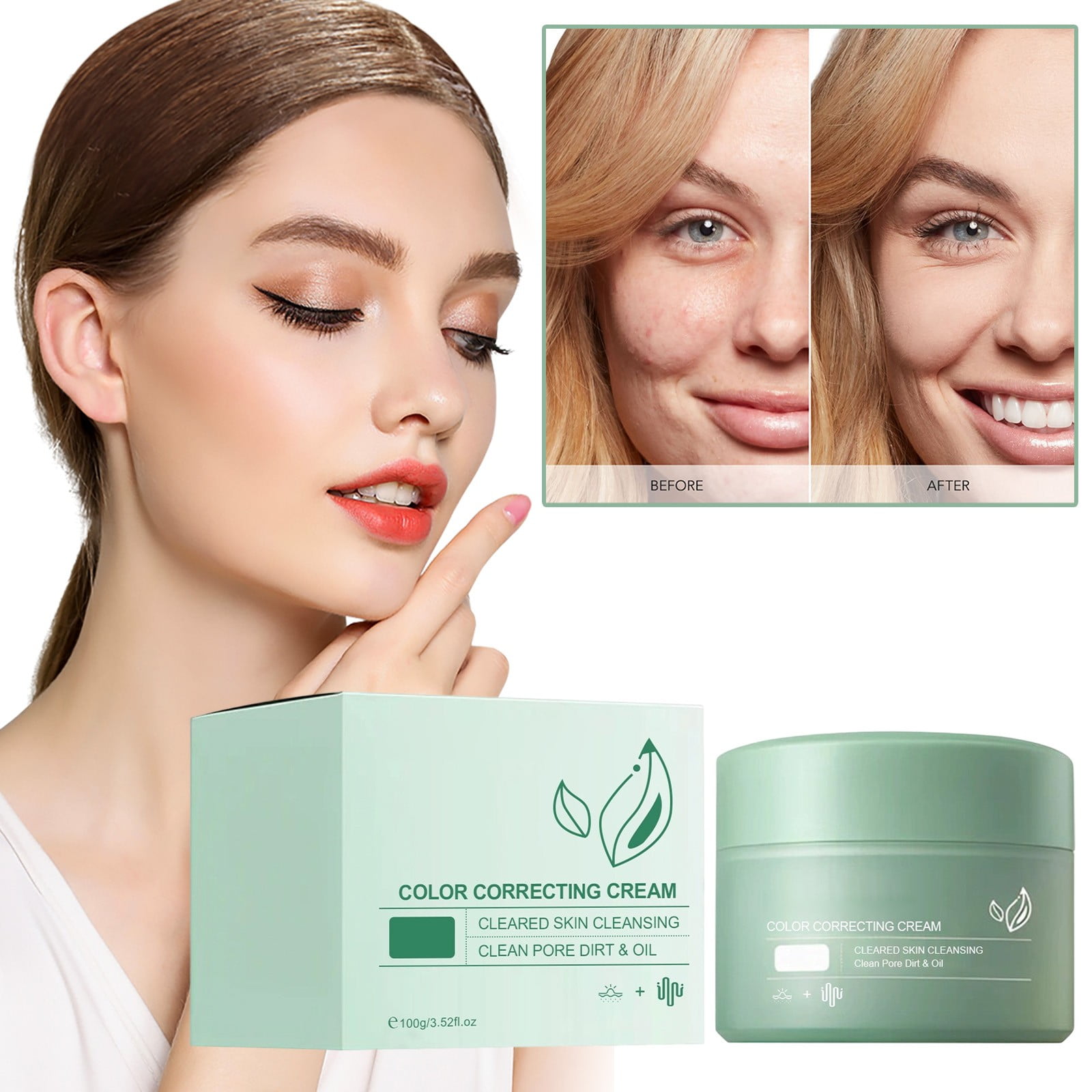 NbKWFW 2025 Clearance, Color Correcting Treatment Cream, Anti Redness ...
