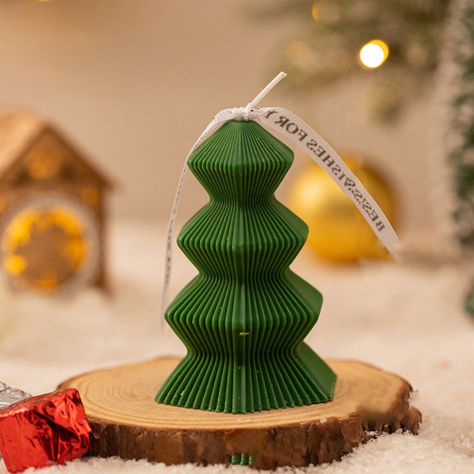 NbKWFW Fall Led Candles Christmas Candle Holder Centerpiece Christmas ...