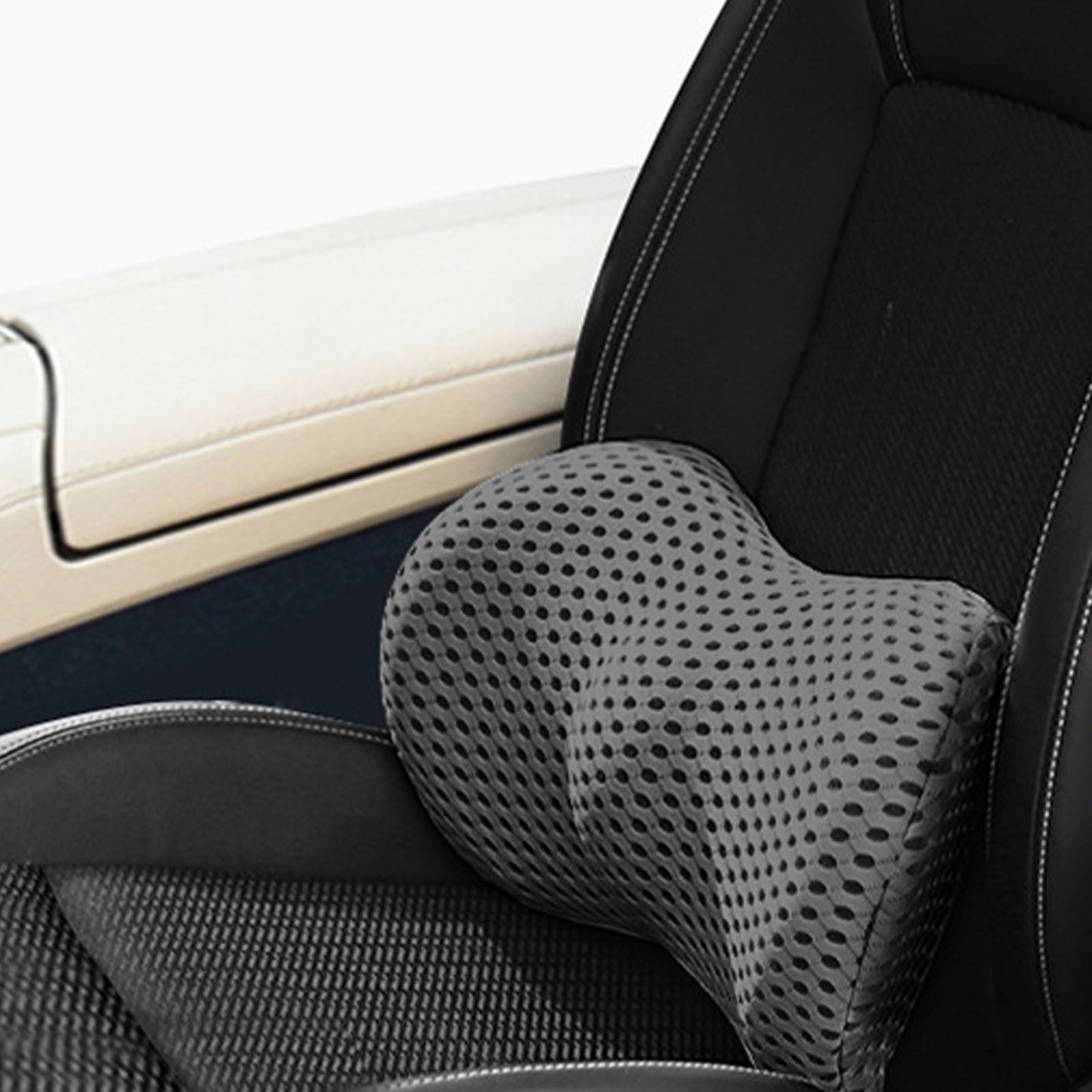 NbKWFW Lumbar Support Cushion for Office Vehicle Lumbar Support ...