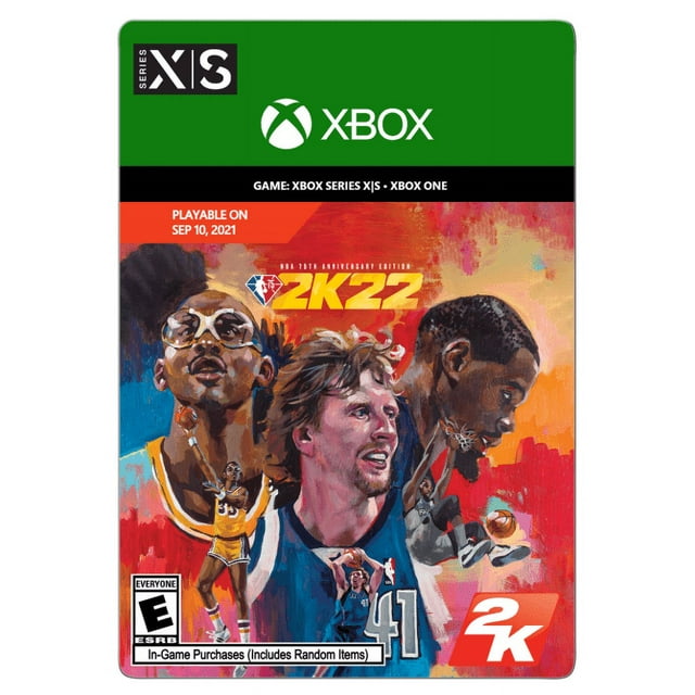 Nba 2K22 Nba 75Th Anniversary Edition - Xbox One, Xbox Series X|S ...