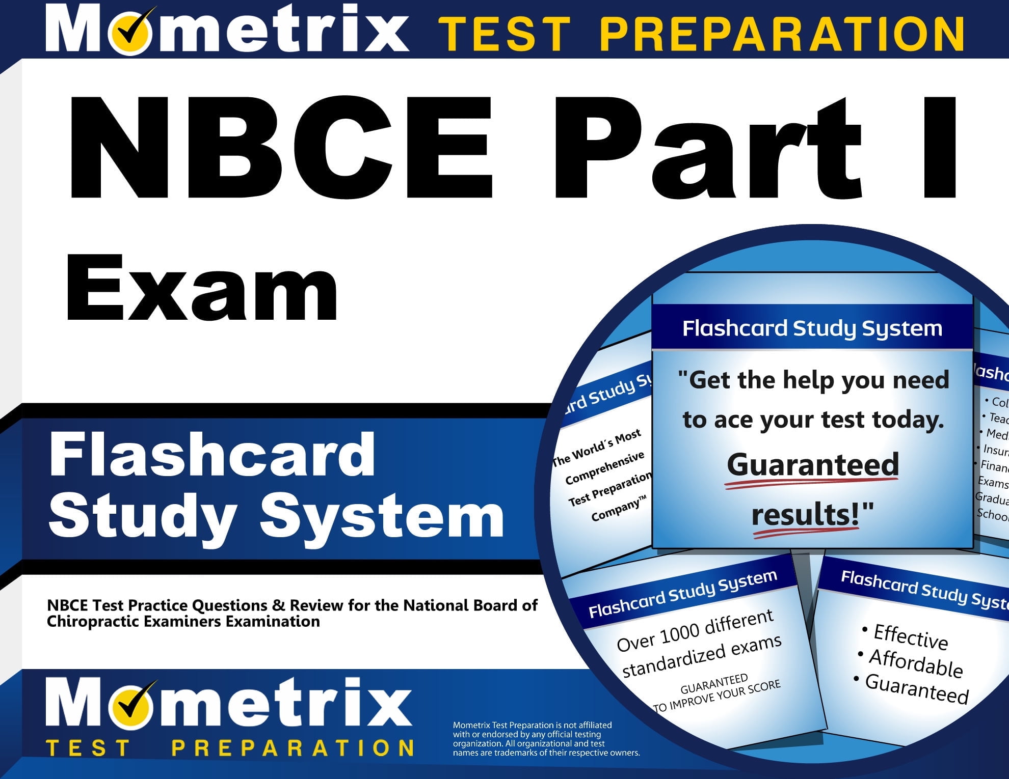 NBCE Part I Exam Flashcard Study System: NBCE Test Practice Questions ...