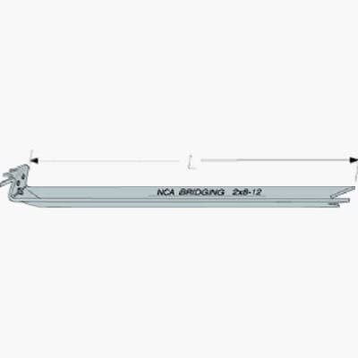 Nca2x10-16 Tension Bridging, 2 X 10-16-In. - Quantity 100 Bridging ...