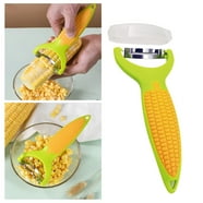2 Pack Corn Peeler, Stainless Steel Corn Thresher Corn Planer Cutter ...