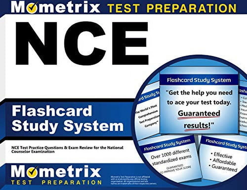 Free Shipping! Nce Flashcard Study System : Nce Test Practice Questions ...