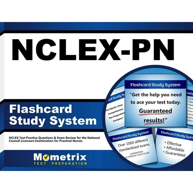 Nclex-PN Flashcard Study System : NCLEX Test Practice Questions & Exam ...