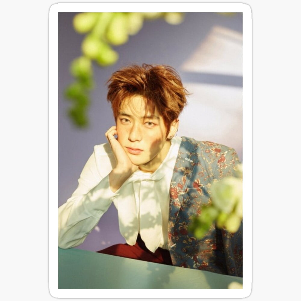 Nct Jaehyun Flower Sticker Phone Decal Water Bottle Stickers Car Decals ...