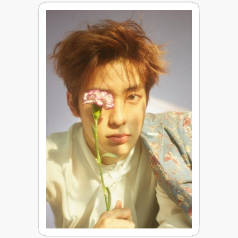 Nct Jaehyun Flower Sticker Phone Decal Water Bottle Stickers Car Decals ...