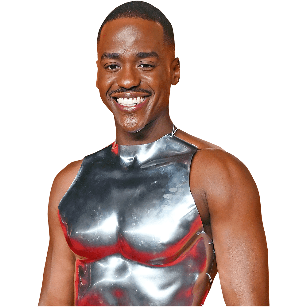 Ncuti Gatwa (Vest) Half Body Buddy Cutout - Walmart.com