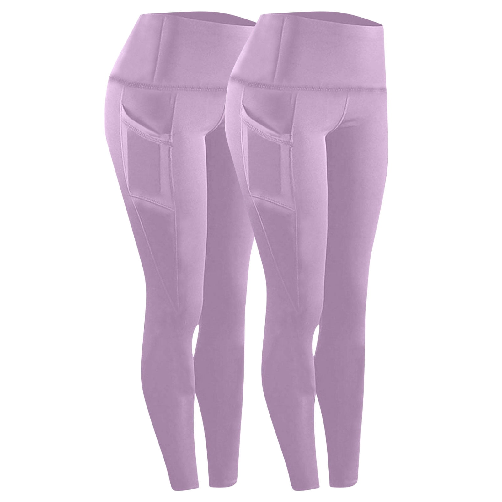 Ndbuld Women Workout Leggings Yoga Pant 2PCS Women Workout Out Pocket ...