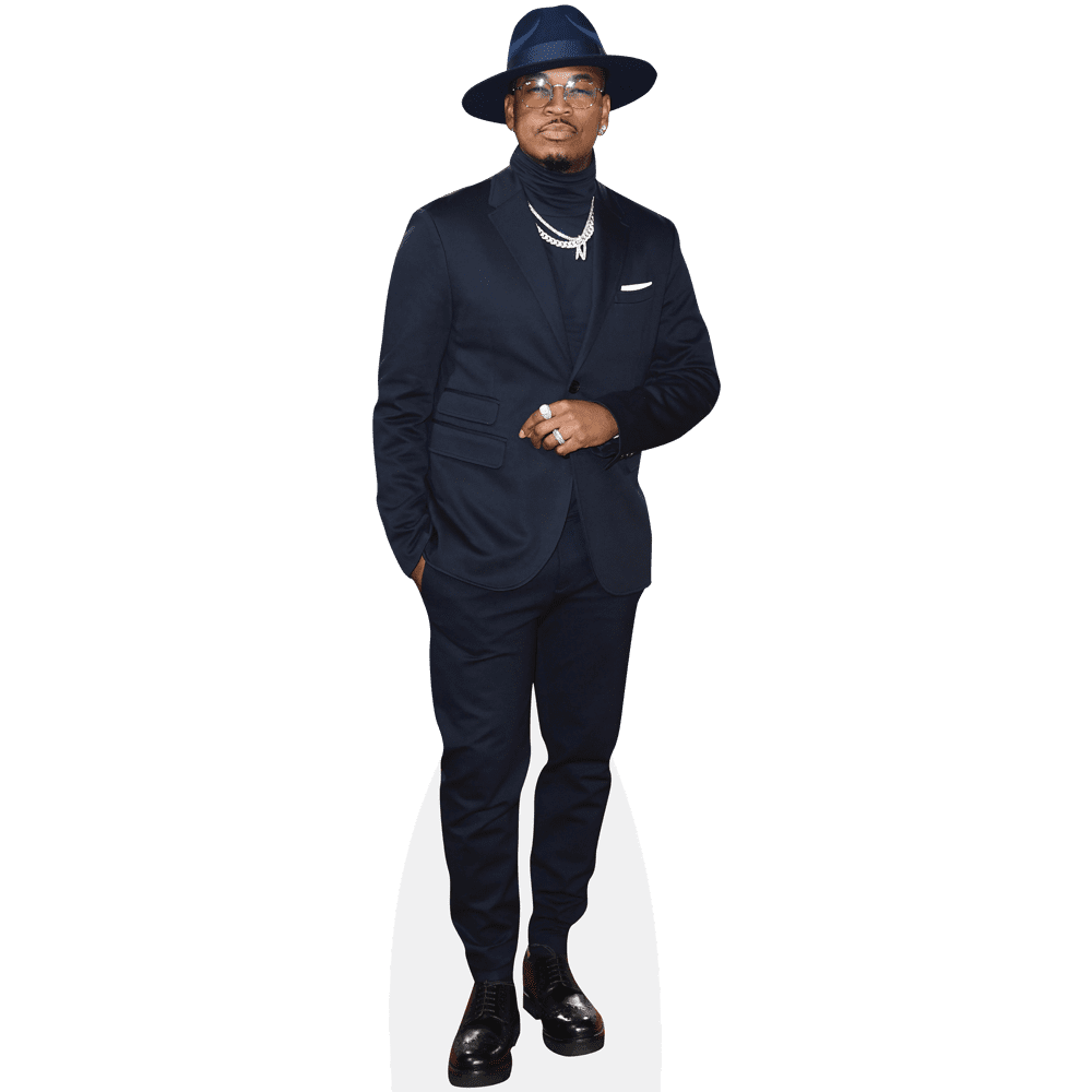 Ne-Yo (Blue Suit) Lifesize Cardboard Cutout Standee - Walmart.com