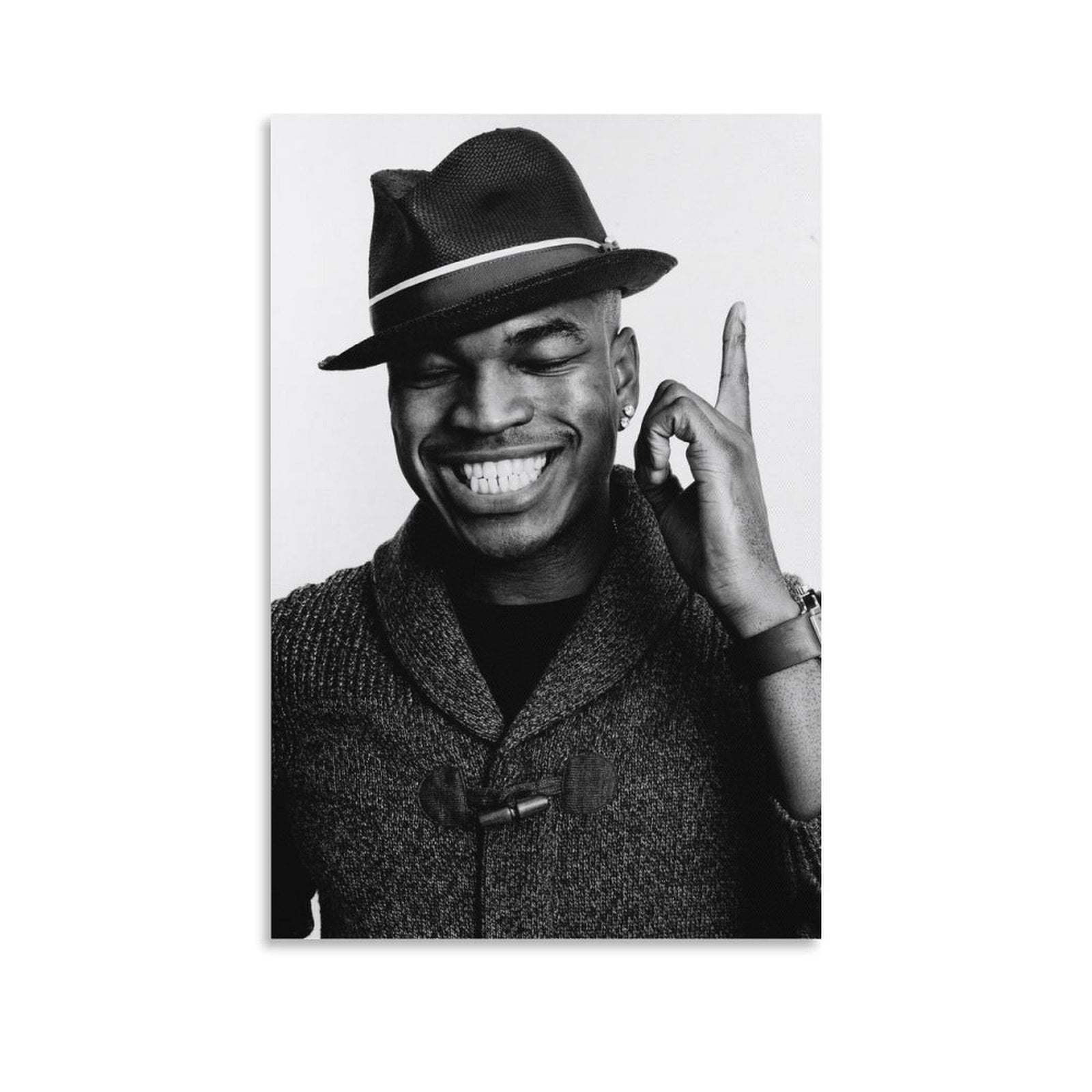 Ne-Yo Poster Posters Wall Art Painting Canvas Gift Living Room Prints ...