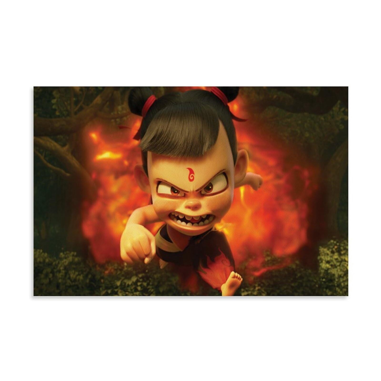 Ne Zha 2 Classic Movie Film Poster Canvas Poster (16) Bedroom Wall Art ...