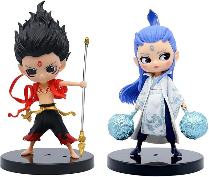 Ne Zha and Ao Wei Series Decorative Ornament Pinch and Play - Walmart.com