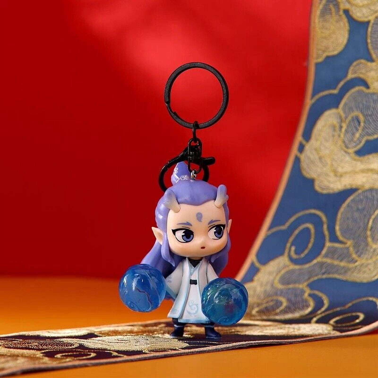 Ne Zha series keychain pendant movie merchandise Ao Bing Ne Zha ...