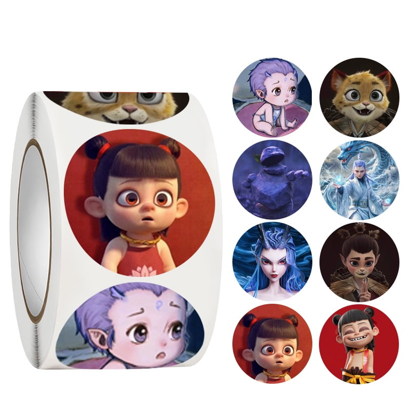 Ne-zha 2 Magic Children's Mind Roll Stickers Ne-zha Ao Bing Emoji Pack ...