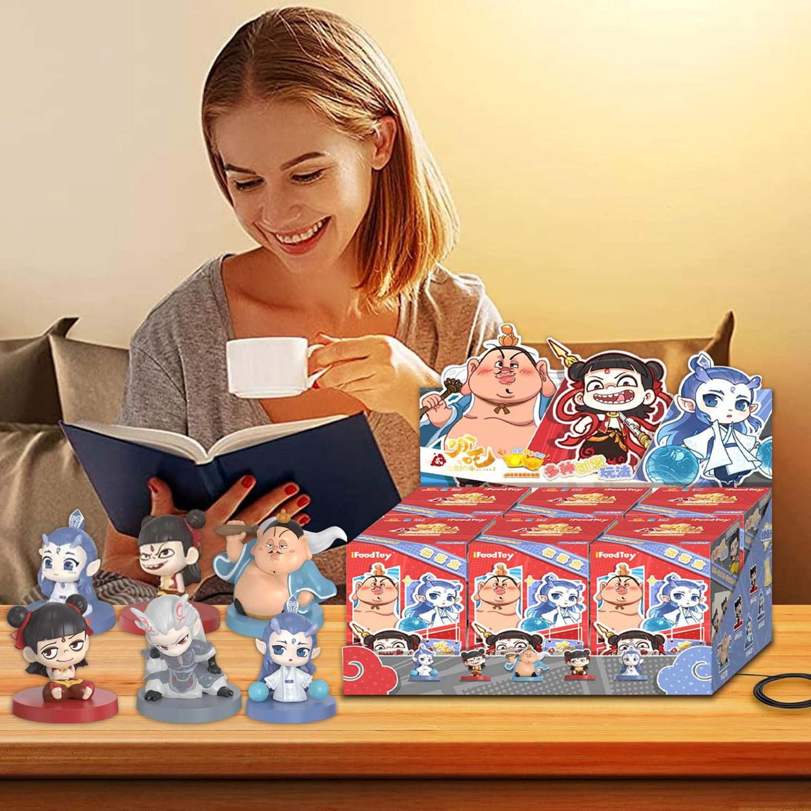 NeZha 2 Born Bonds Series Figures Blind Box NeZha 2 Mystery Blind Box ...