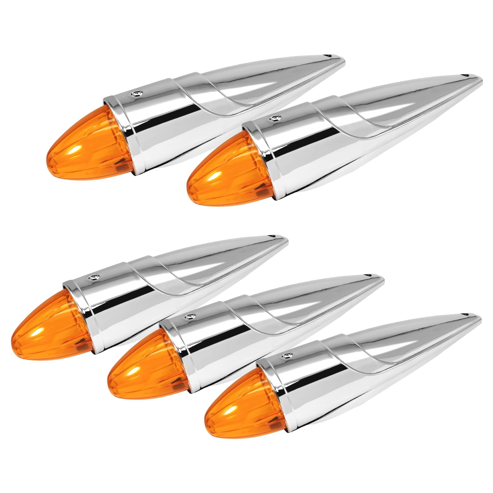 NeaLia Large Cab Lights for Peterbilt, 17 LED Cab Marker for Heavy Duty ...