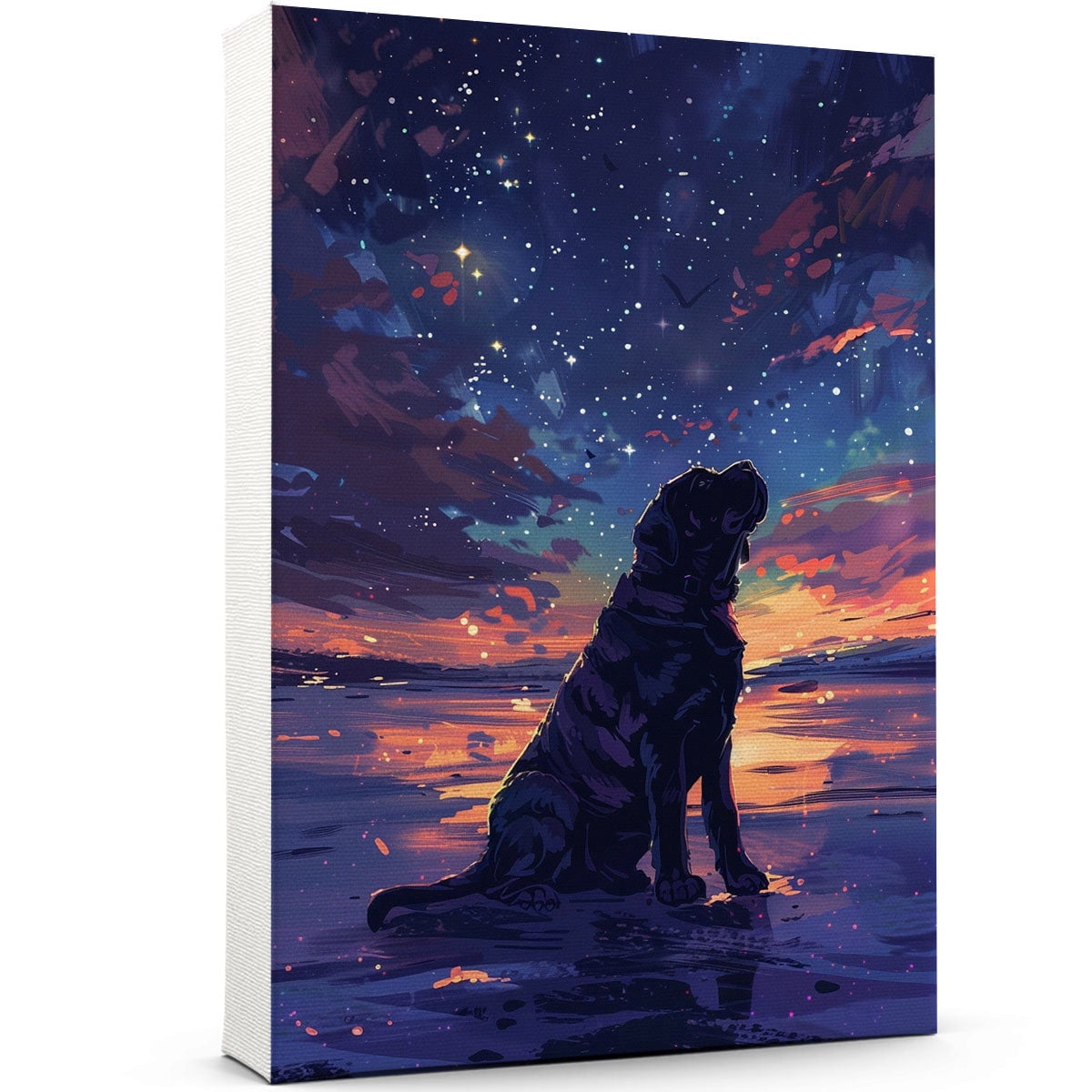 Neapolitan Mastiff Dog Art Print Poster, Wall art Canvas Painting Decor ...