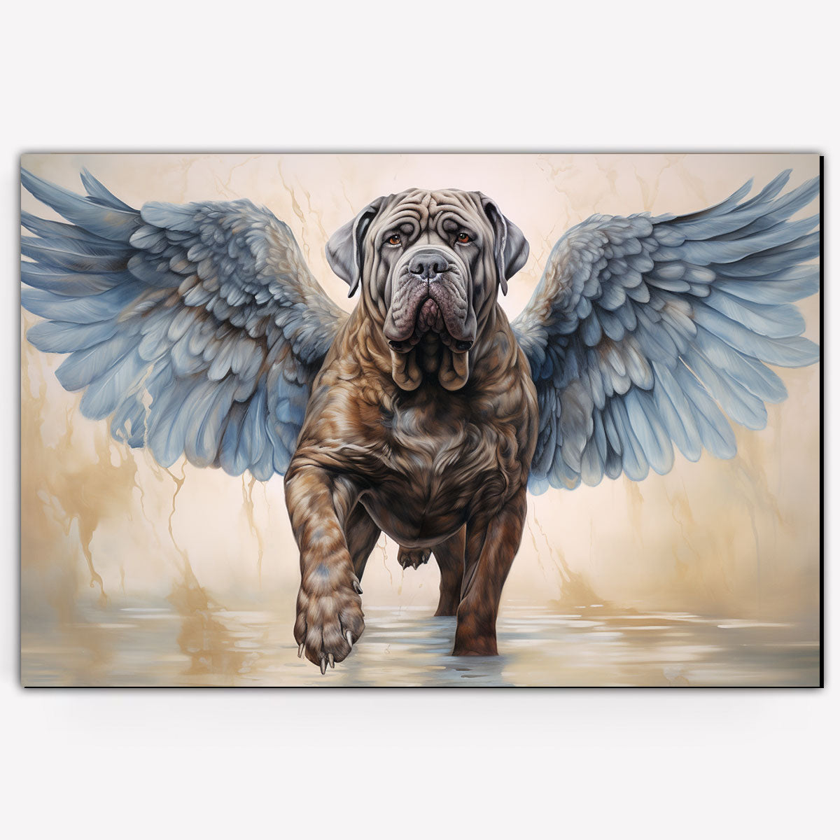Neapolitan Mastiff Dog Memorial Canvas - Dog Breeds Canvas Poster Loss ...