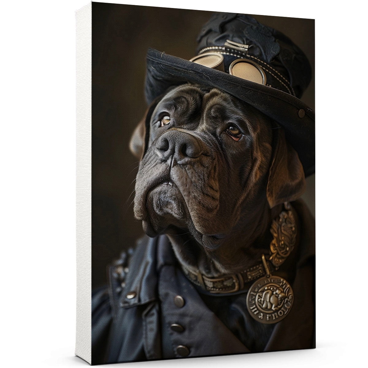 Neapolitan Mastiff Wall Art Dog Canvas Paintting Wall Art Vintage Dog ...