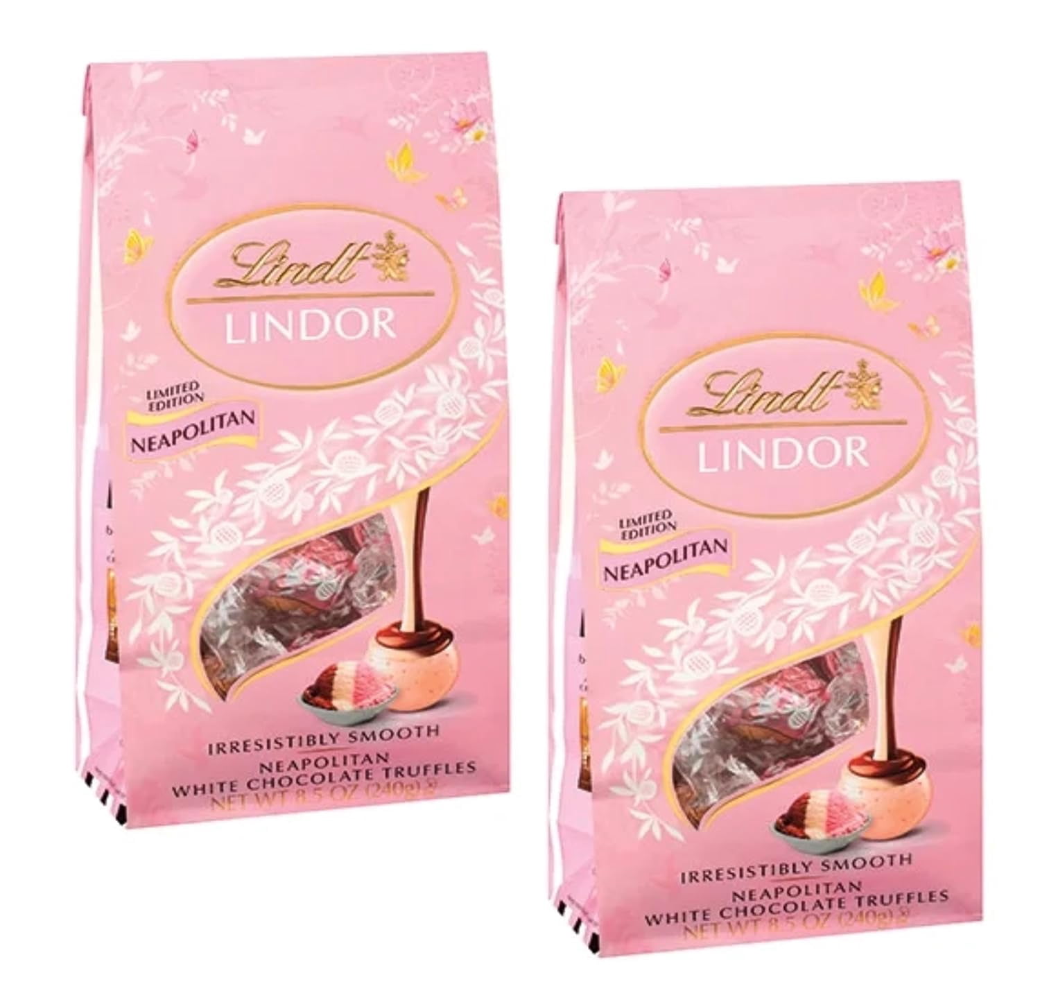 Neapolitan White Chocolate Truffles - Pack of 2 - - Delicate Chocolate ...