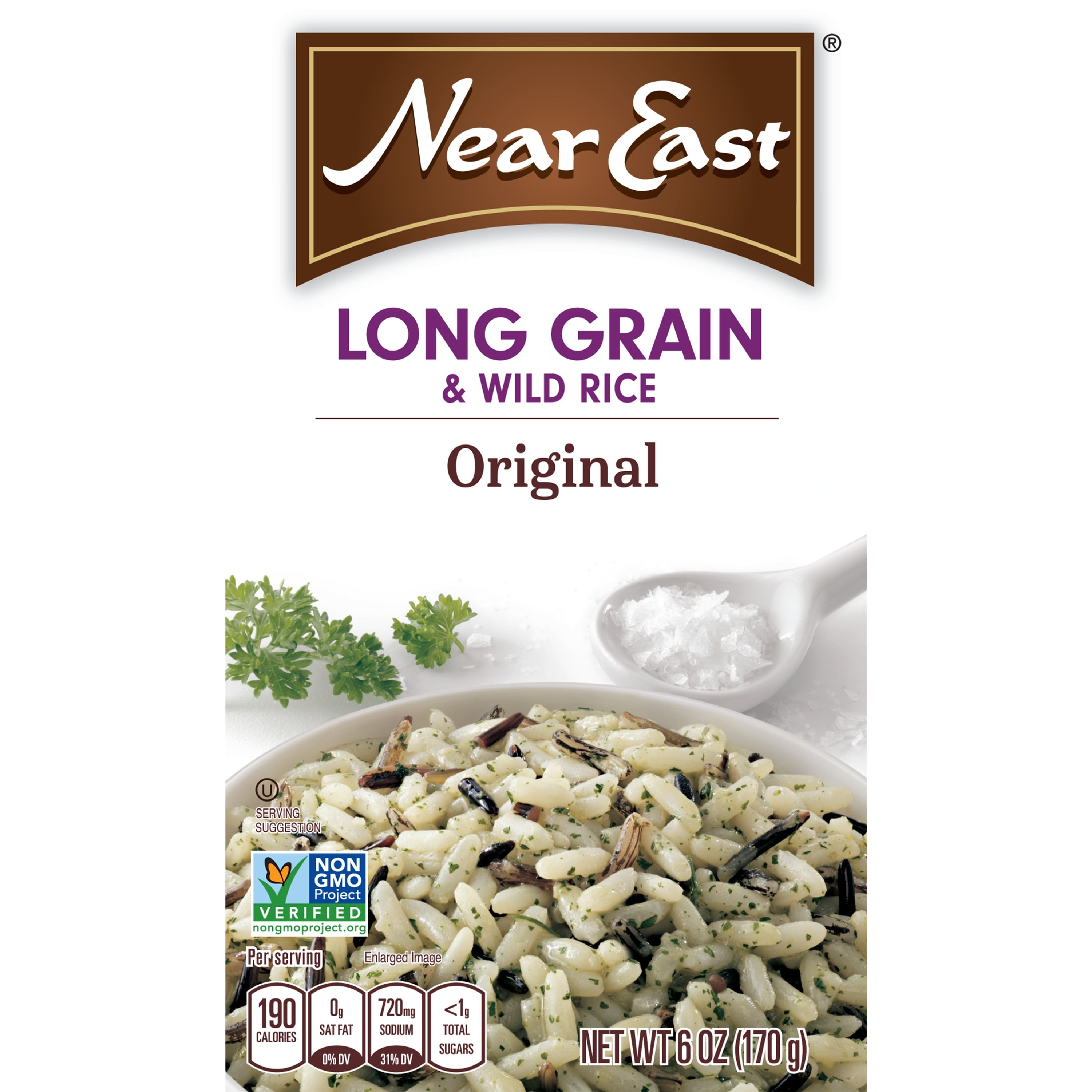 Near East Long Grain & Wild Rice Mix, 6 oz Box - Walmart.com