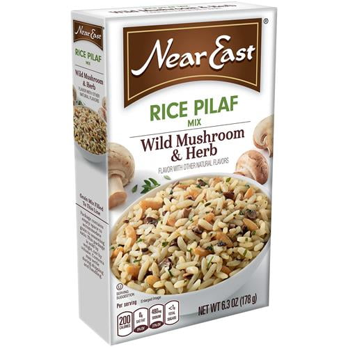 Near East Wild Mushroom And Herb Pilaf, 6.3 Oz - Pack of 2 - Walmart.com