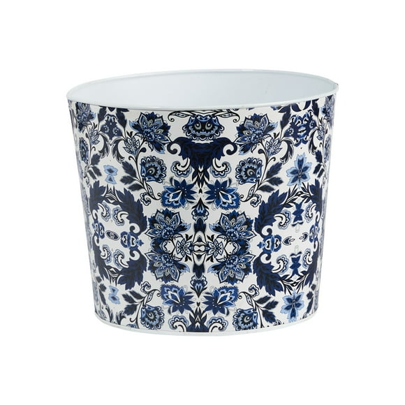 Blue White Planter
