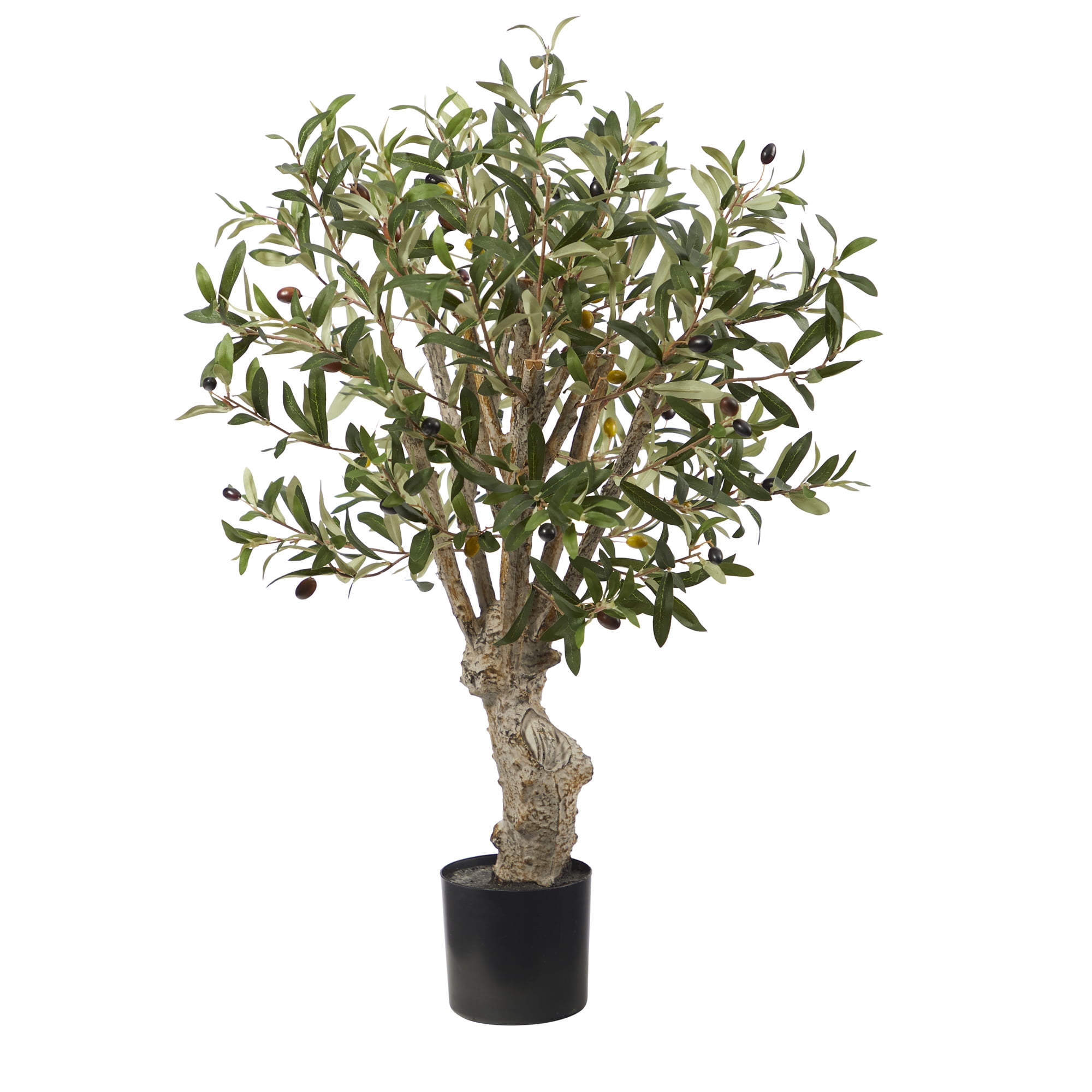 Nearly Natural 2' Olive Artificial Tree - Walmart.com