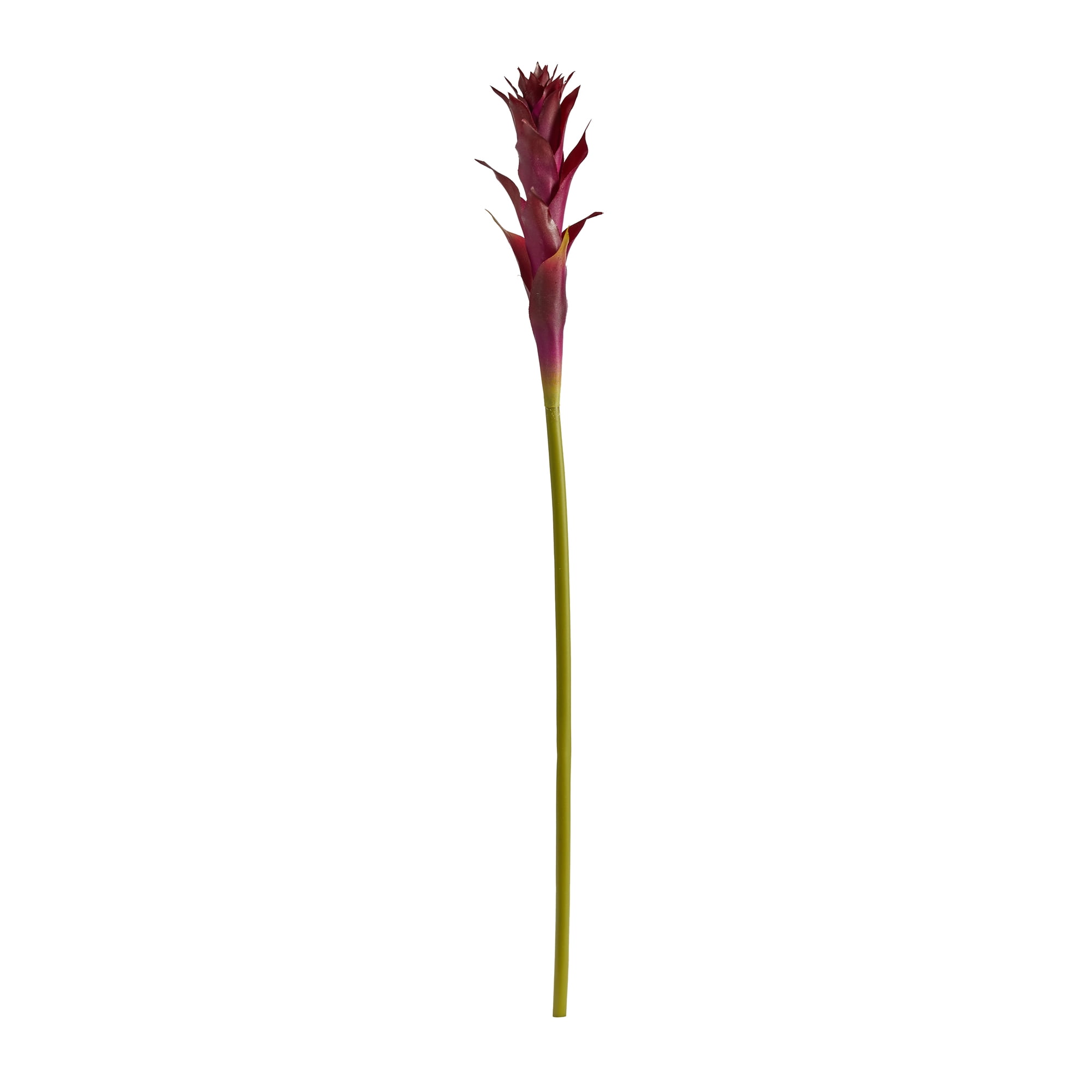Nearly Natural 28" Mini Star Bromeliad Artificial Flower (Set of 6 ...