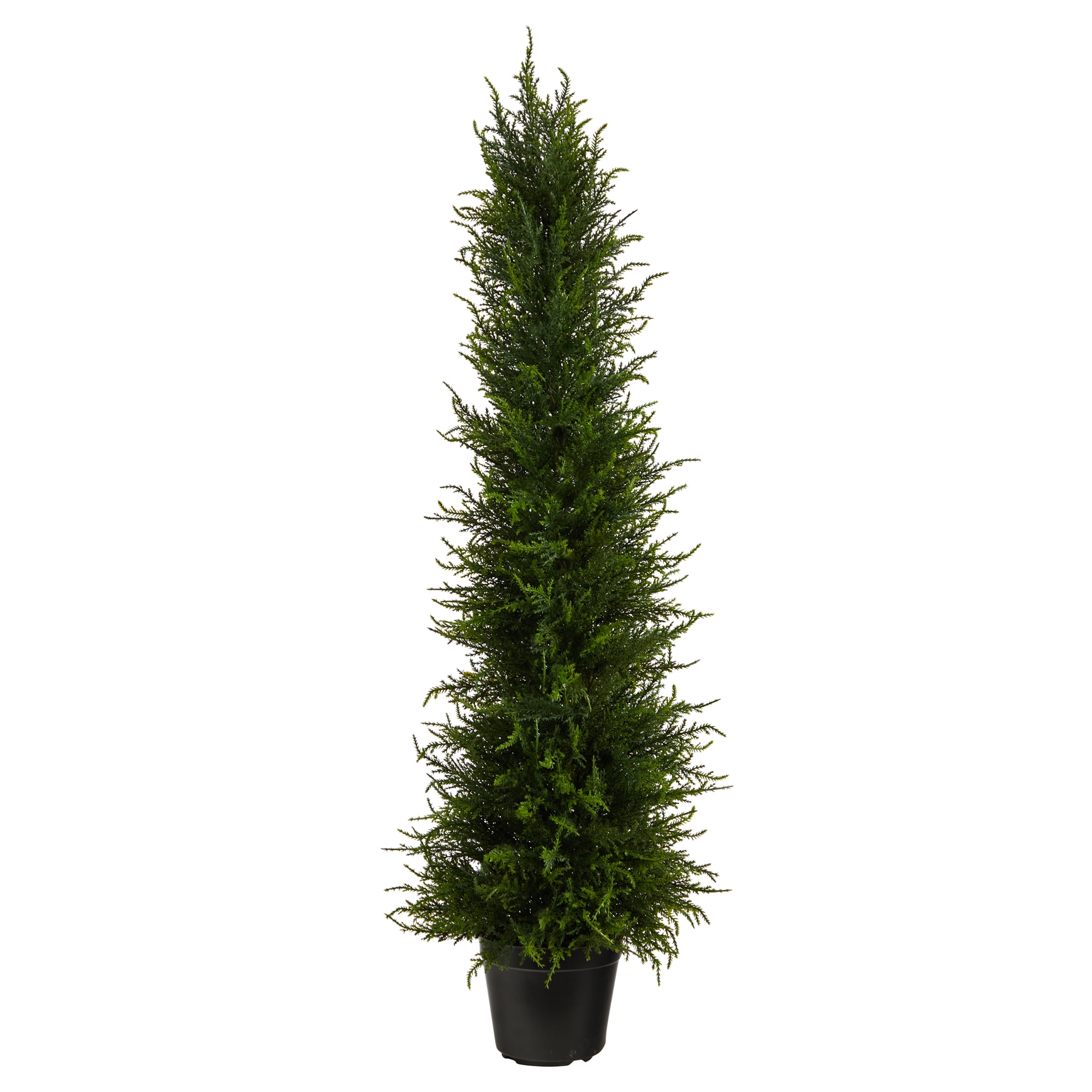 Nearly Natural 3.5ft Cypress Artificial Tree UV Resistant (Indoor ...