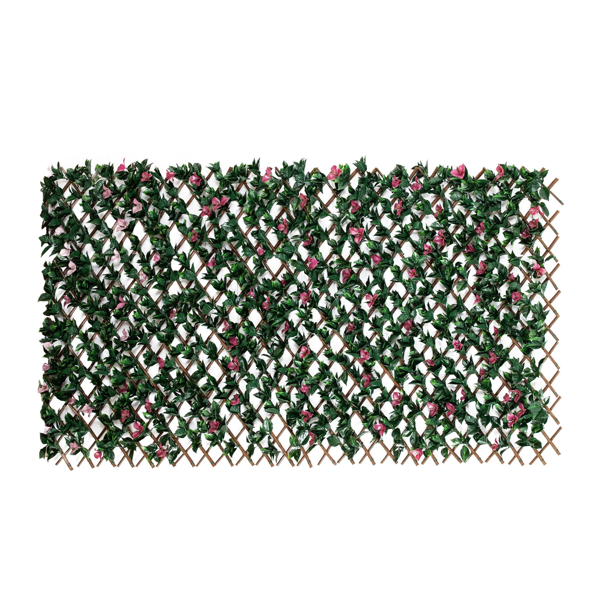 Nearly Natural 40in. x 80in. UV Resistant Artificial Bougainvillea ...