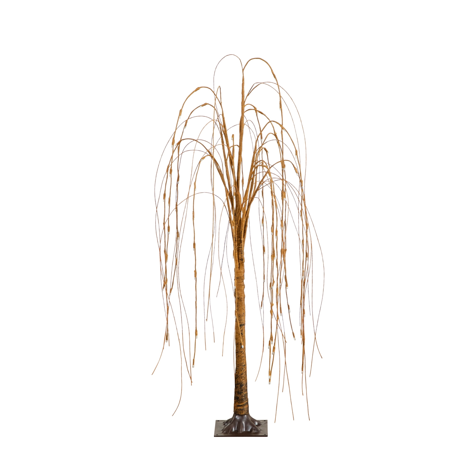 Nearly Natural 4ft. Pre-Lit Willow Tree - 120 LED Lights - Walmart.com