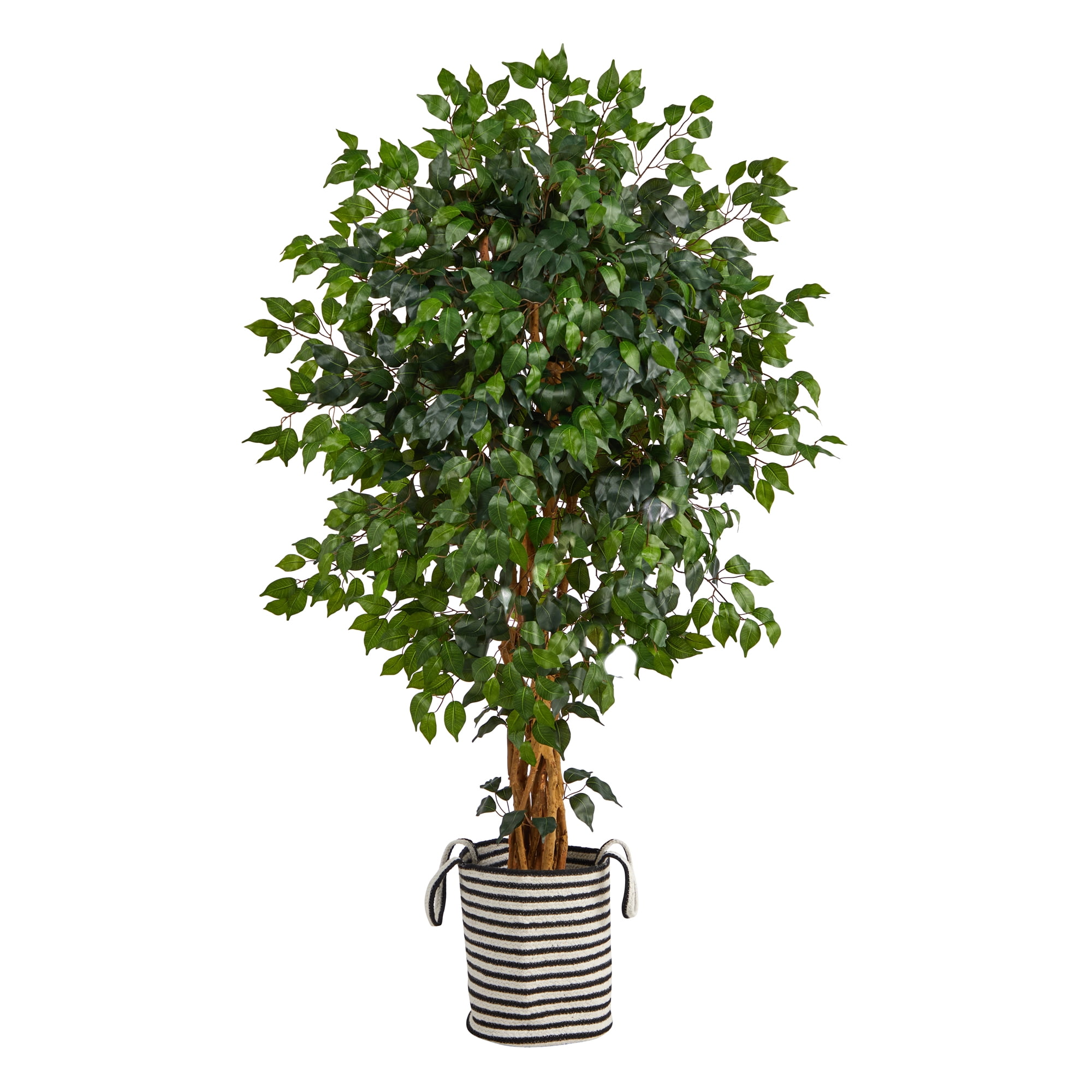 Nearly Natural 5.5 Palace Ficus Artificial Tree - Walmart.com