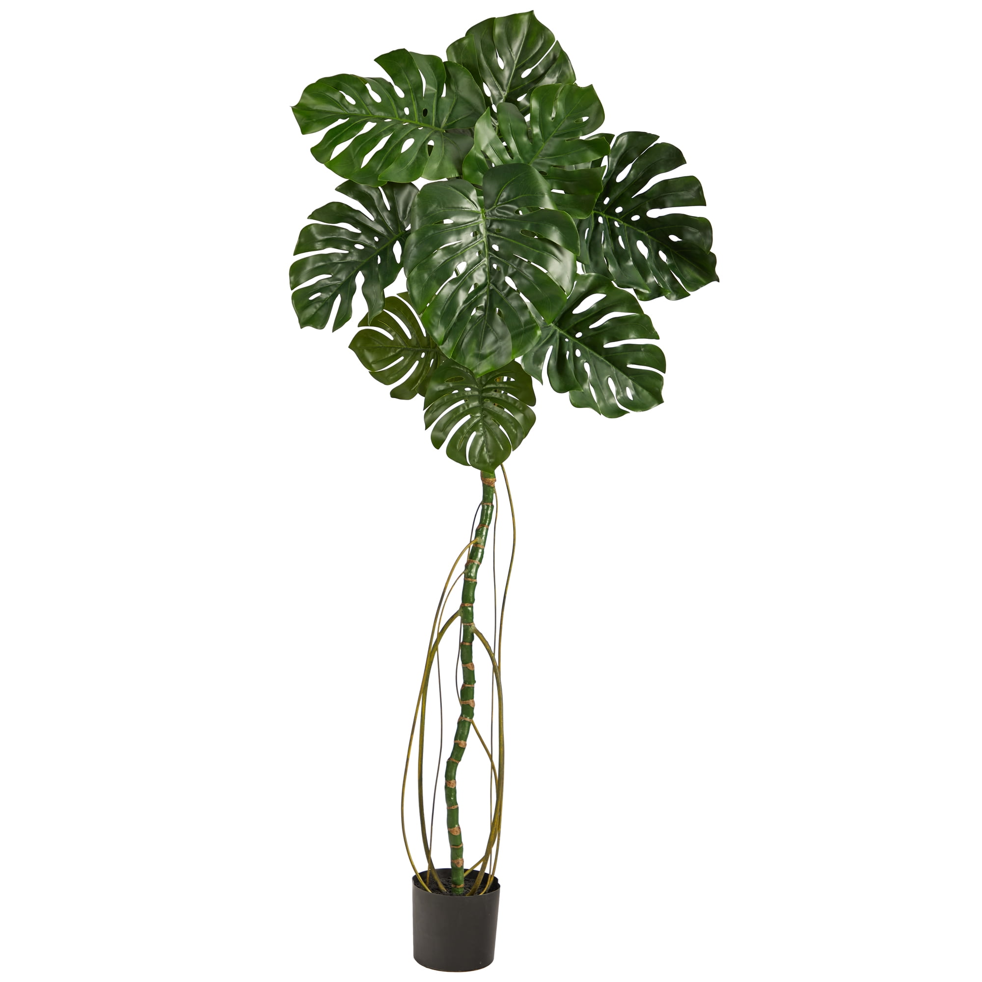 Nearly Natural 6' Monstera Artificial Tree - Walmart.com