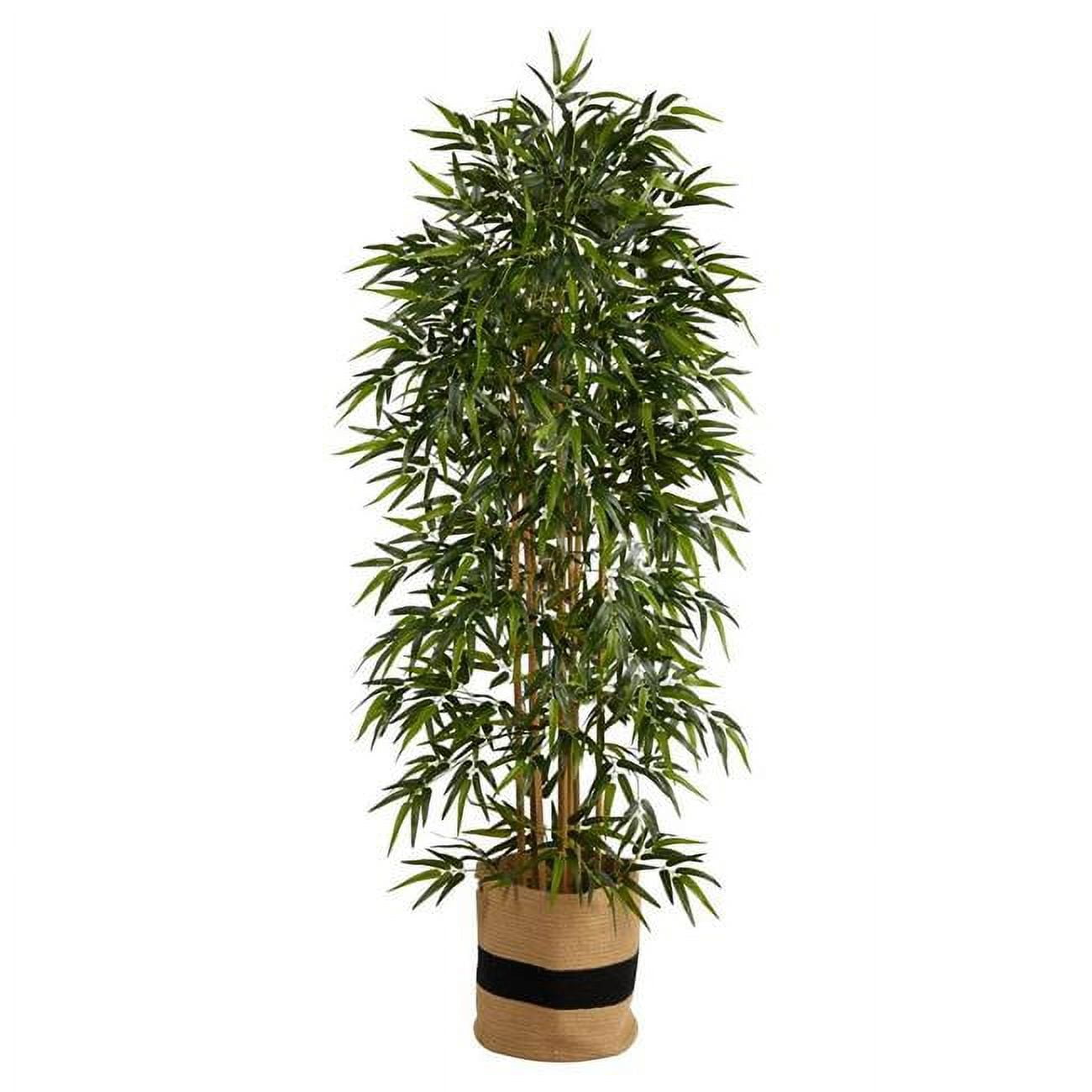 Nearly Natural 6 ft. Bamboo Artificial Tree with 1024 Bendable Branches ...