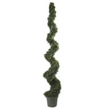 Free Shipping! Nearly Natural 6 ft. Cedar Spiral Silk Tree - Walmart ...