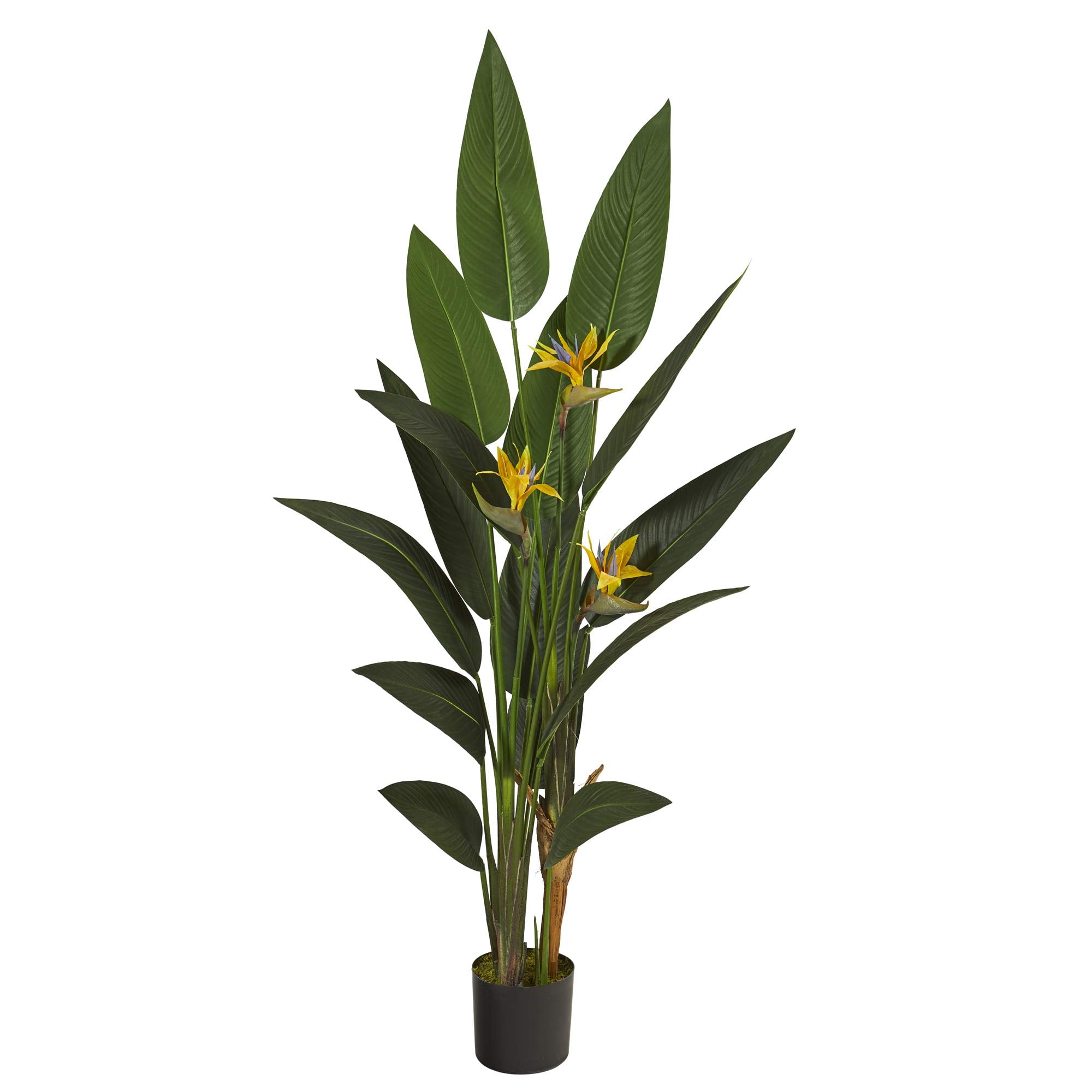 Nearly Natural 6ft. Bird of Paradise Artificial Plant C38 - Walmart.com