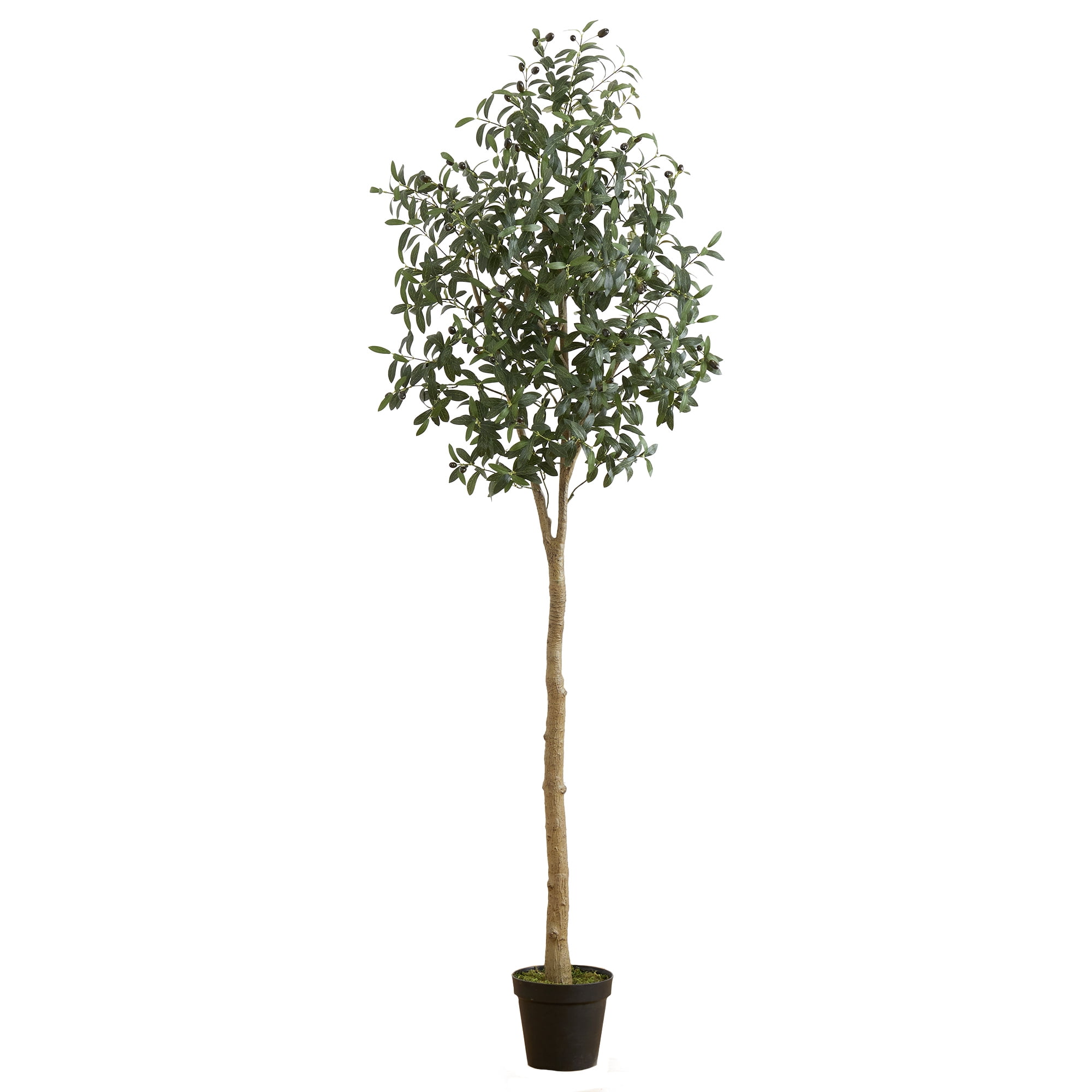 Nearly Natural 7ft. Artificial Olive Tree, Green - Walmart.com