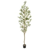 Nearly Natural 82" Olive Artificial Tree, Green - Walmart.com