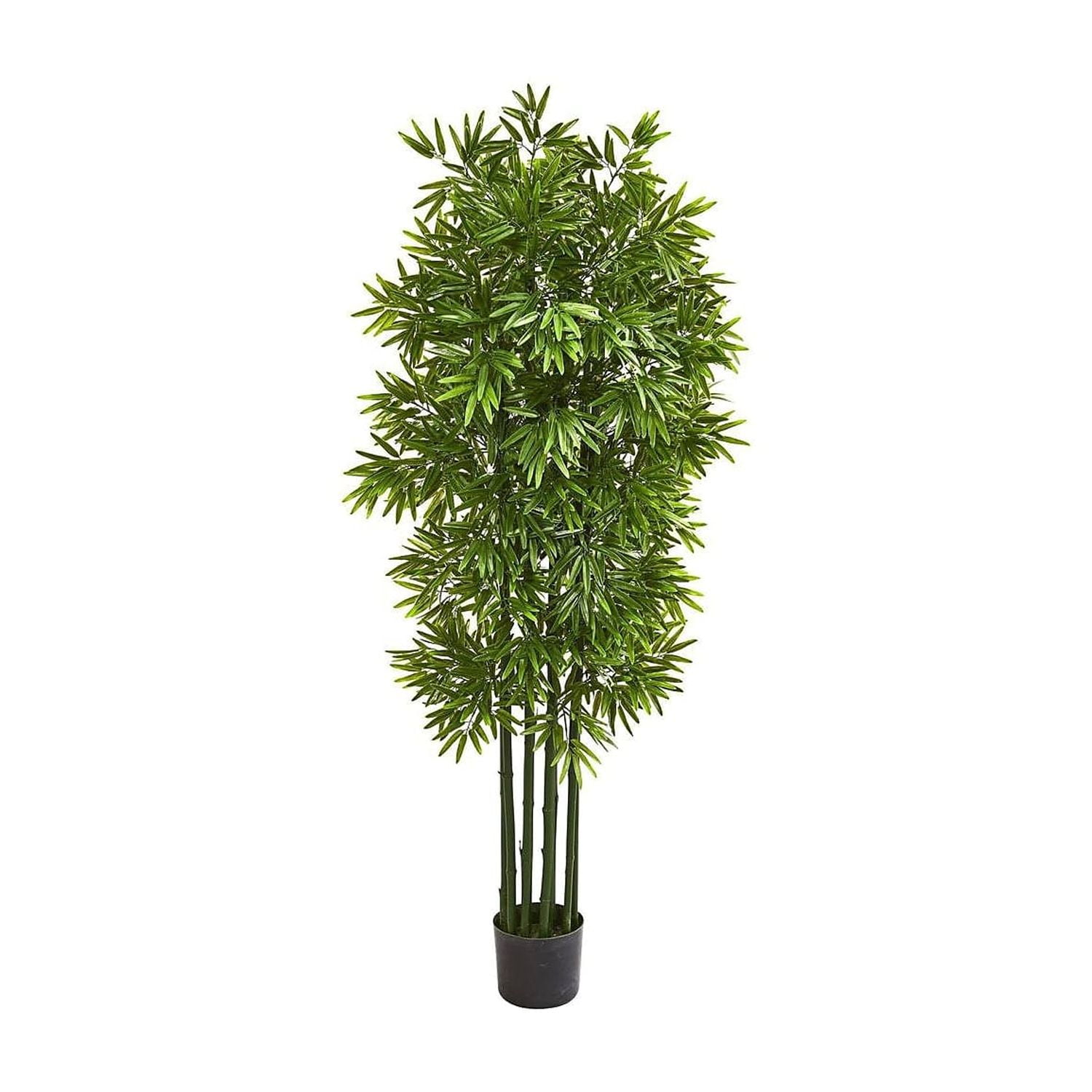 Nearly Natural Bamboo Tree in Pot (9146) - Walmart.com
