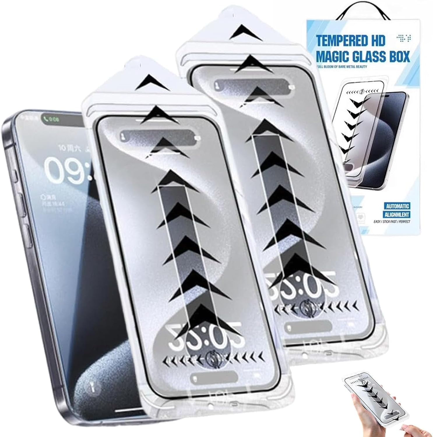 Nearlyas Invisible Screen Protector, 2025 New Invisible Screen ...