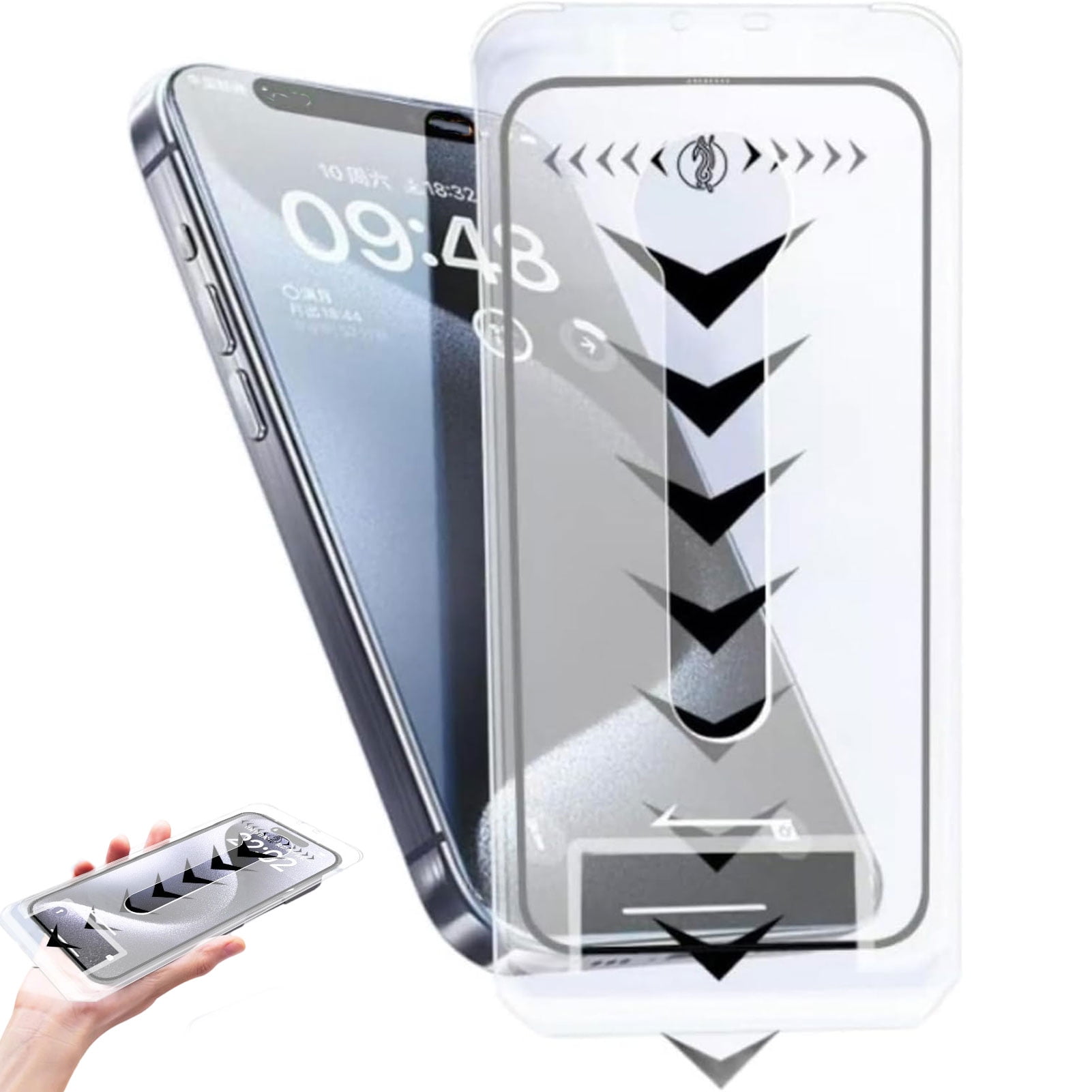 Nearlyas Invisible Screen Protector, 2026 New Invisible Screen ...