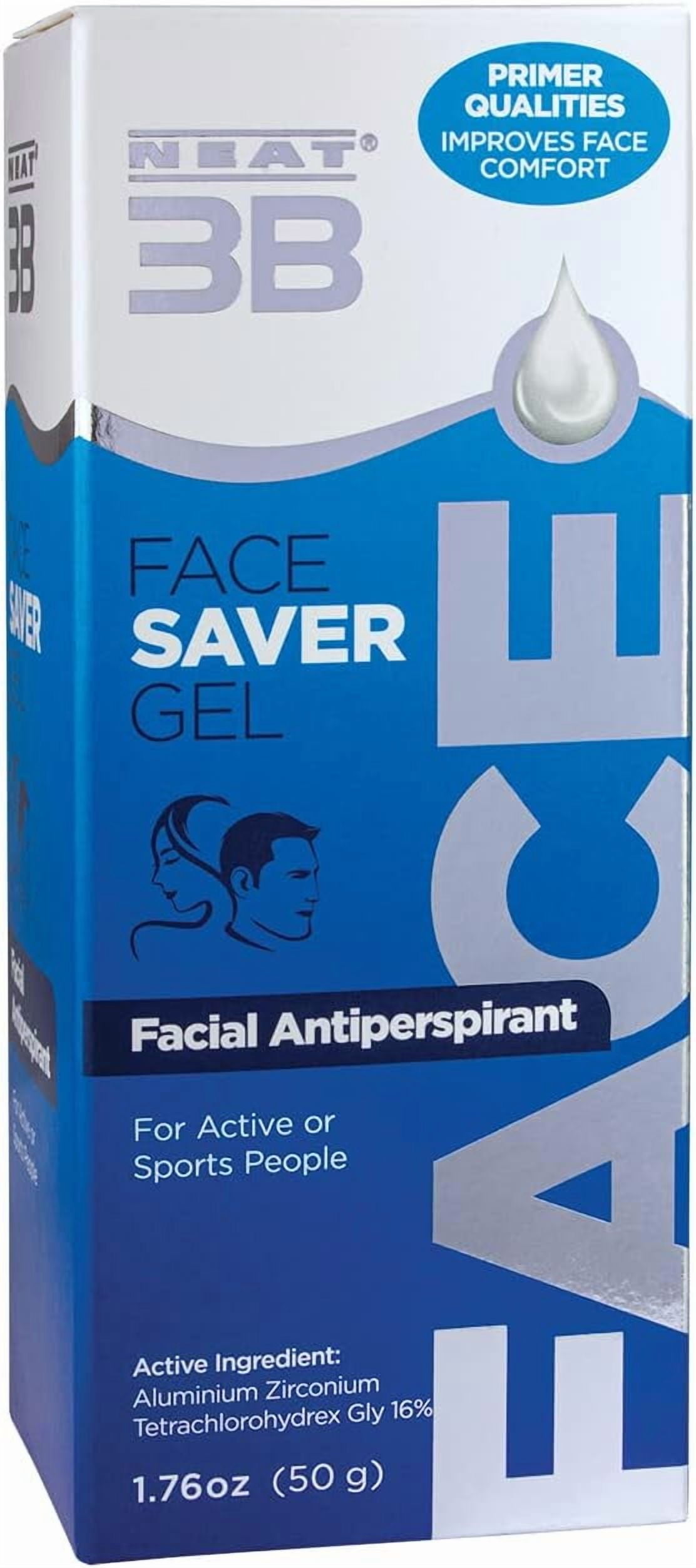 Neat 3B Face Saver Anti-Perspirant Gel, Non Staining - 1.76 Oz ...