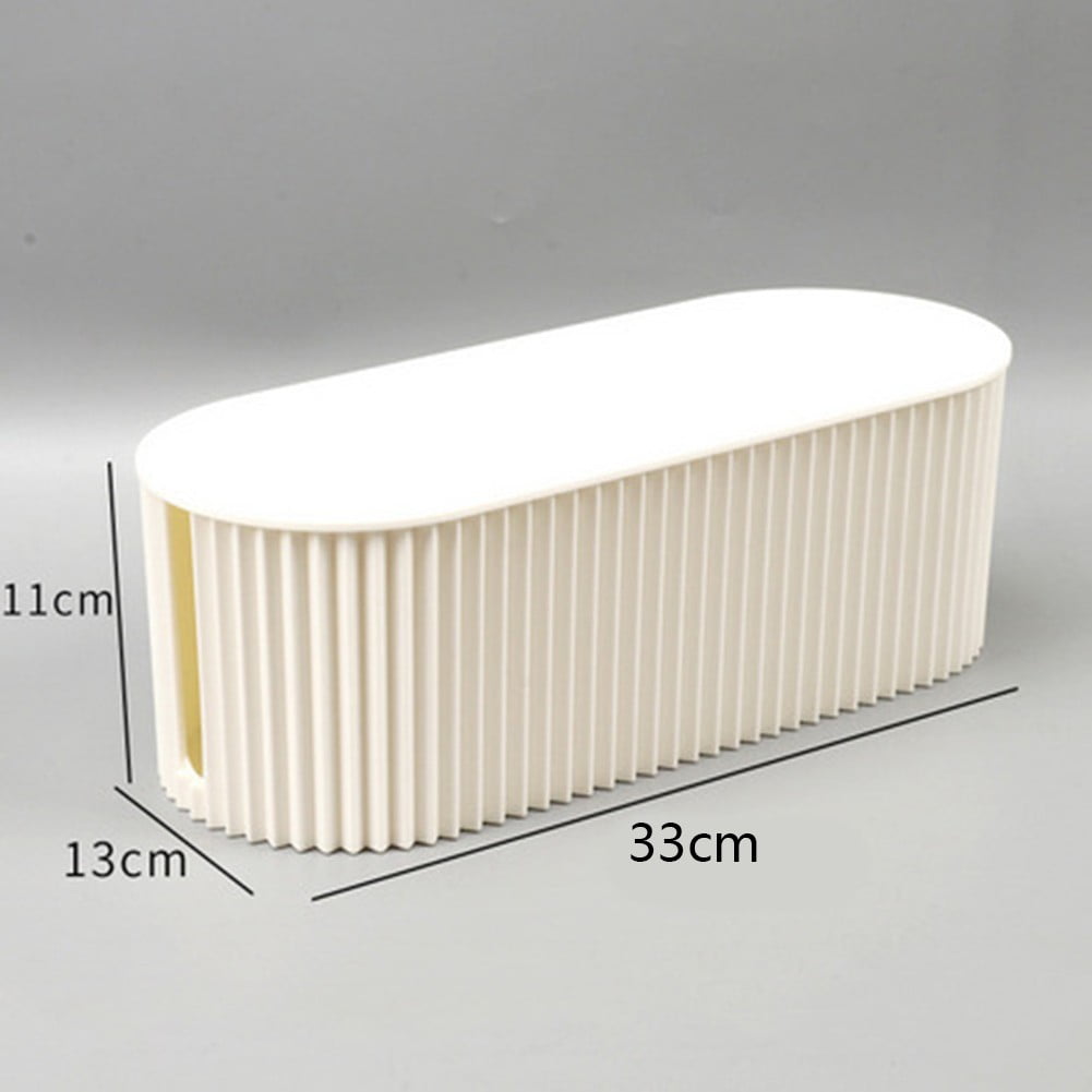 Neat And Tidy Desktop Plug Board Organizer For Efficient Cable Storage ...
