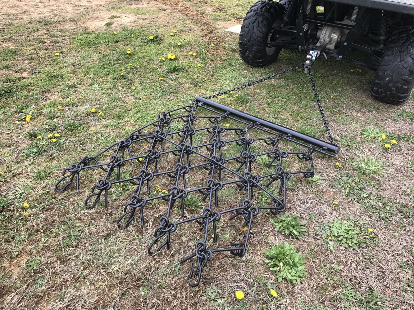 Neat Farms 4' x 4' Multi Action Drag Chain Harrow - Walmart.com