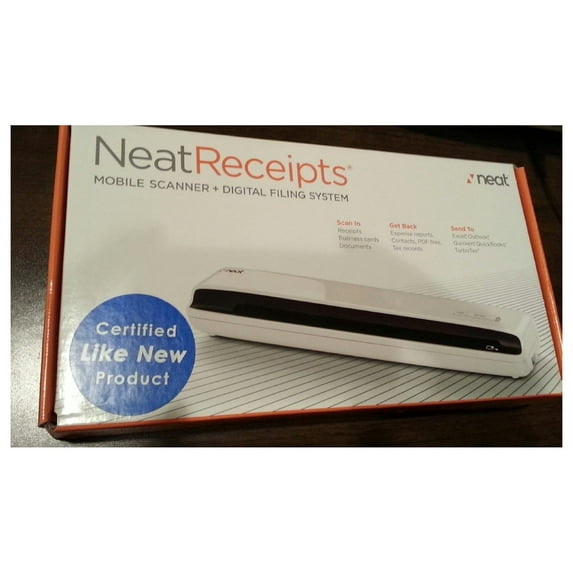 NeatReceipts Mobile Scanner and Digital Filing System - PC - Walmart.com