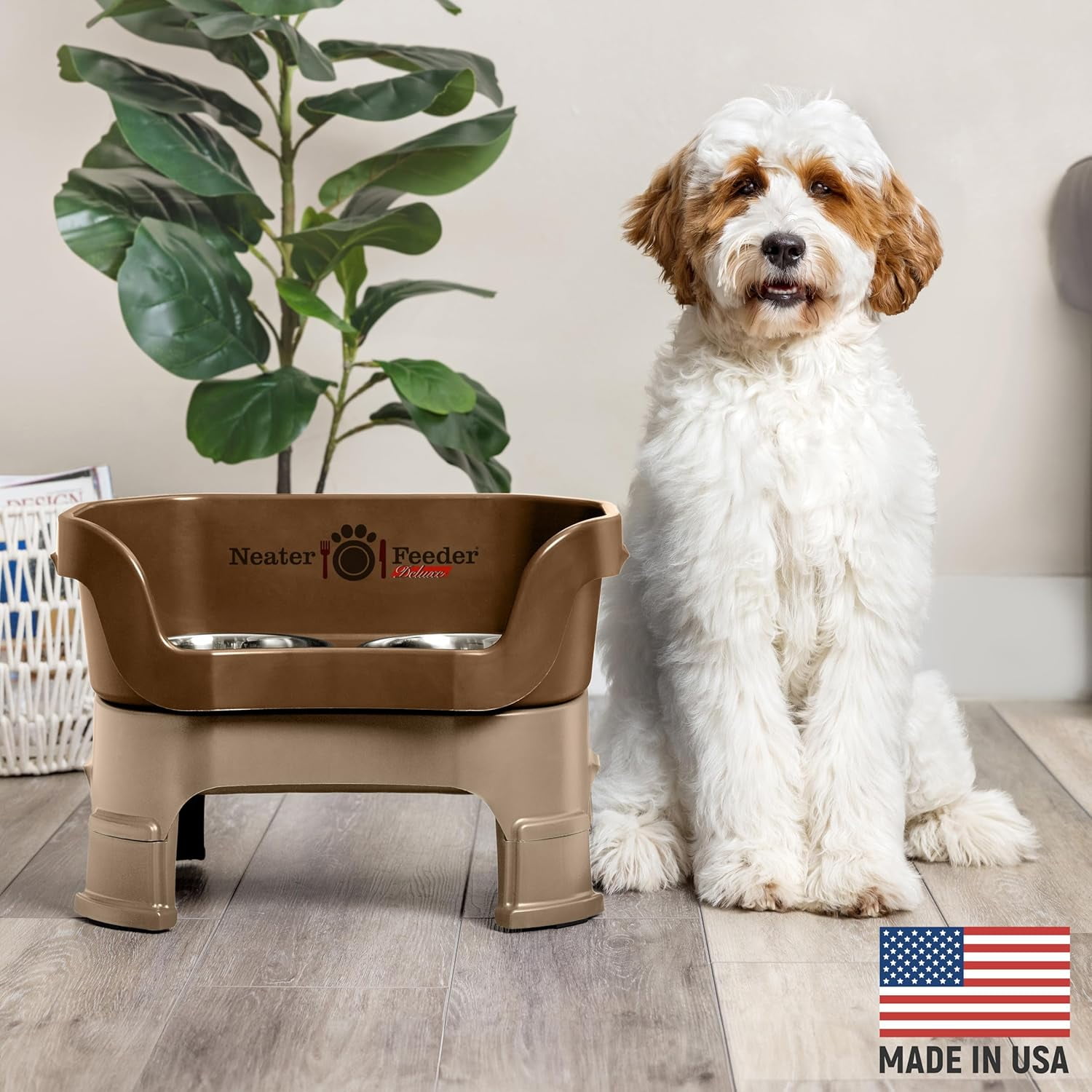 Neater Feeder Deluxe Mess Proof Dog Bowls Elevated Medium Sized Dogs ...